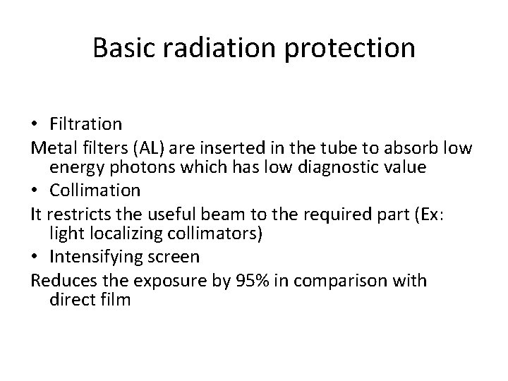 Concepts of radiation Nature of our surroundings Matter