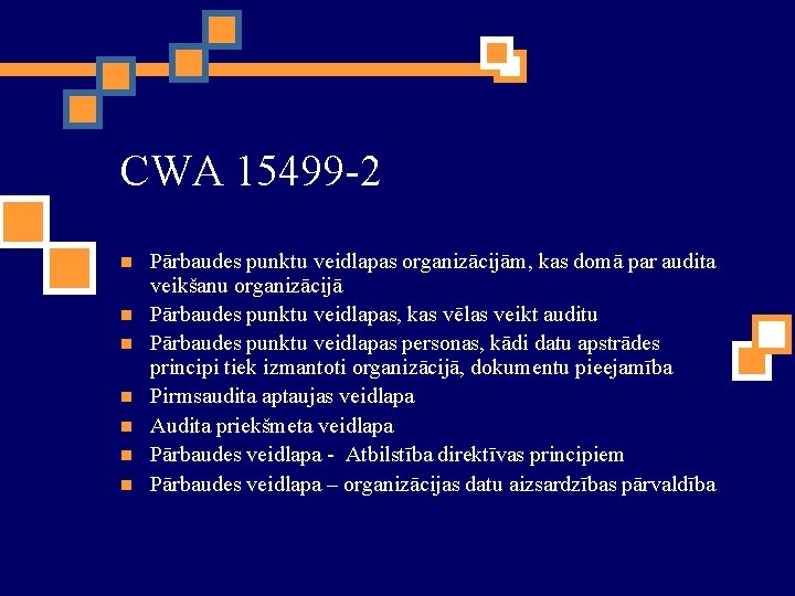 Personas datu audita rokasgrmata atbilstoi ES datu aizsardzbas
