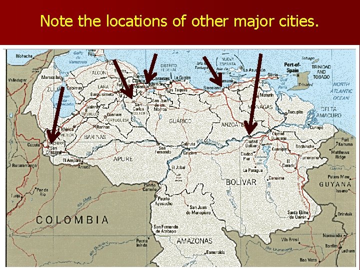 LOCATION CLIMATE AND NATURAL RESOURCES OF VENEZUELA LOCATION
