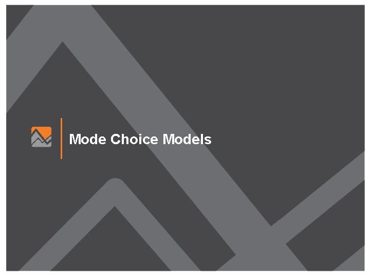 Statewide Mode Choice Models for Tennessee Stephen Tuttle