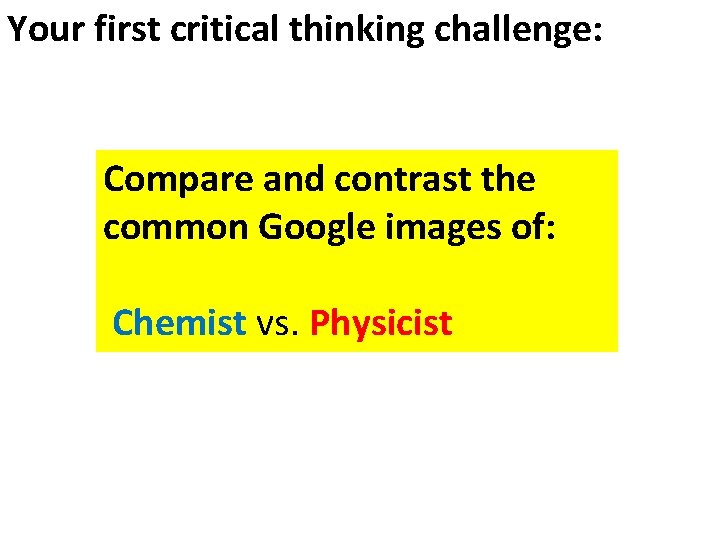 A CHEERFUL REMINDER FROM YOUR CHEM 1984 LAB