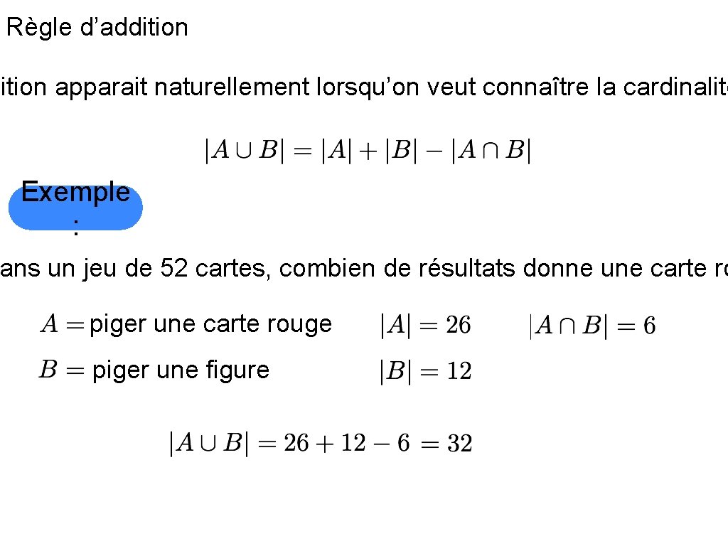 1 2 DNOMBREMENT cours 2 Au dernier cours
