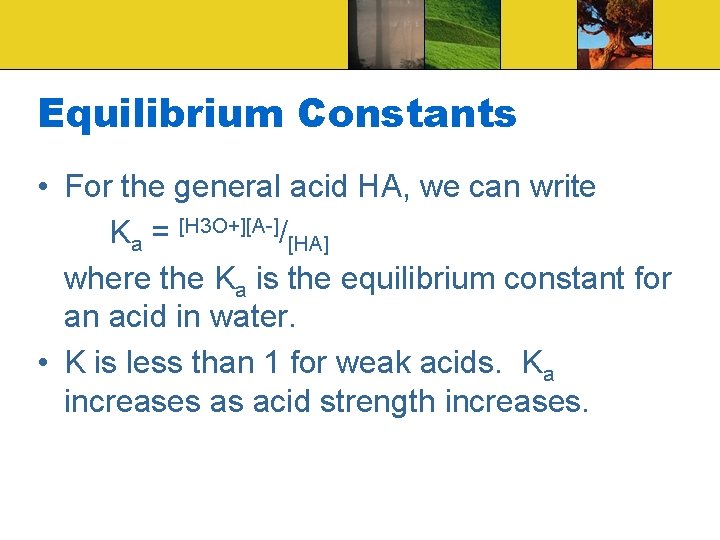 Principles of Reactivity Chemistry of Acids and Bases