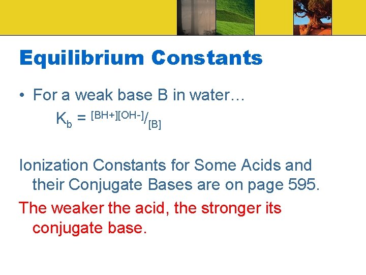 Principles of Reactivity Chemistry of Acids and Bases