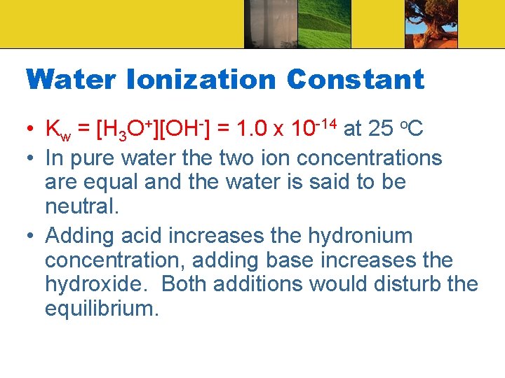 Principles of Reactivity Chemistry of Acids and Bases
