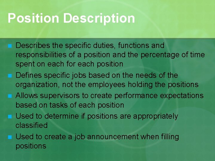 Performance Management System A Process Approach to Managing