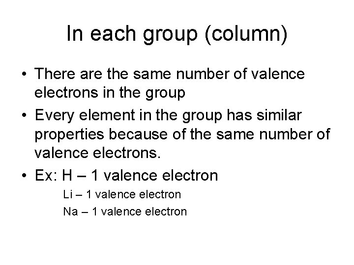 The Periodic Table Trends Pg 335 336 Bonds