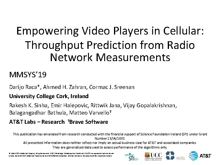Empowering Video Players in Cellular Throughput Prediction from