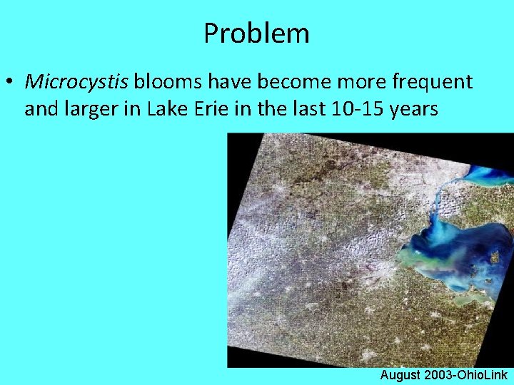 LAKE ERIE SOURCE TRACKING OF HARMFUL ALGAL BLOOMS