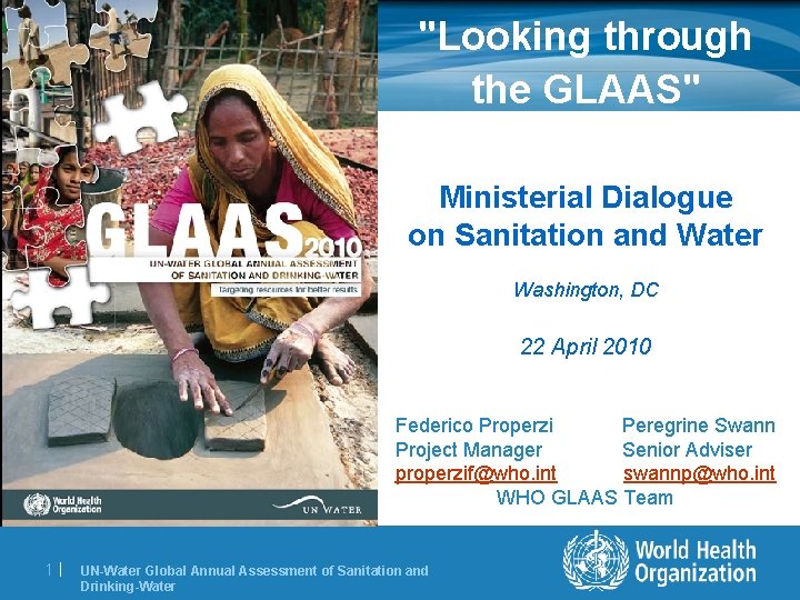 Looking through the GLAAS Ministerial Dialogue on Sanitation