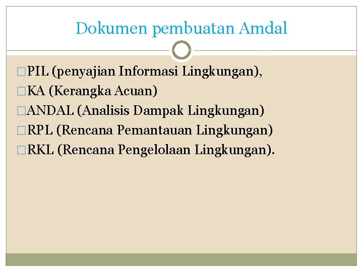 Studi Kelayakan Bisnis ASPEK LINGKUNGAN INDUSTRI DAN ANALISIS