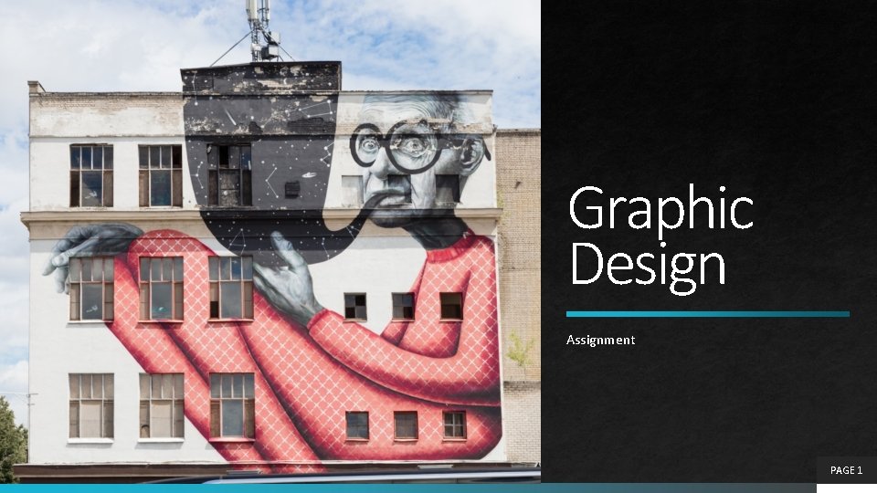 Graphic Design Assignment PAGE 1 Activity 1 Explore