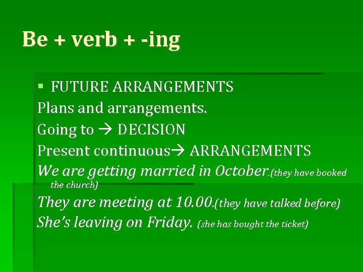 FUTURE FORMS BE GOING TO INFINITVE BEVERB INFINITIVE