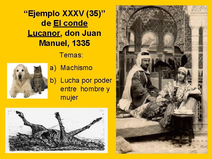 Ejemplo XXXV 35 de El conde Lucanor don