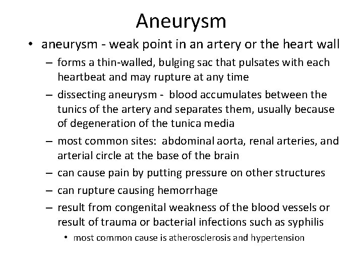 Blood Vessels Human Anatomy Physiology II Dr Rivera