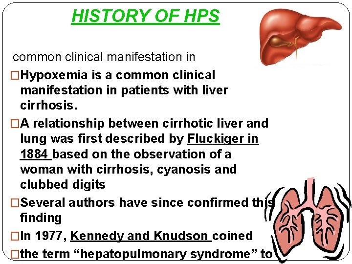 HEPATO PULMONARY SYNDROME By Dr Paresh Patel Unique