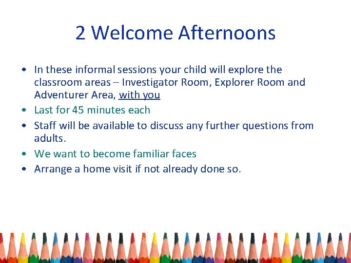 Welcome to EYFS Milverton Primary School Key adults