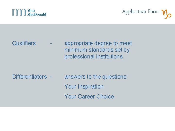 g EMPLOYABILITY an Employers Perspective Mike Simpson Mott