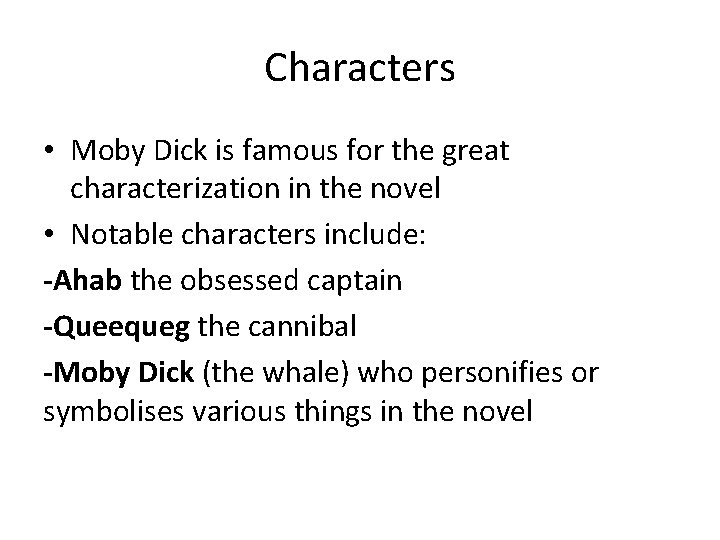 Moby Dick Herman Melville 1851 Herman Melville Herman