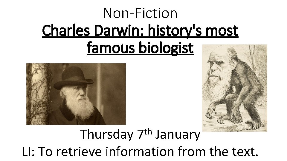 NonFiction Charles Darwin historys most famous biologist th