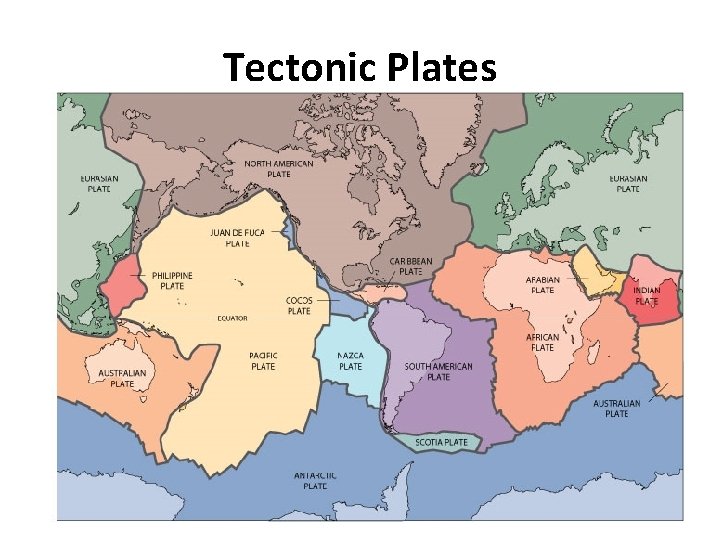 Plate Tectonics Earths Layers The Earths rocky outer