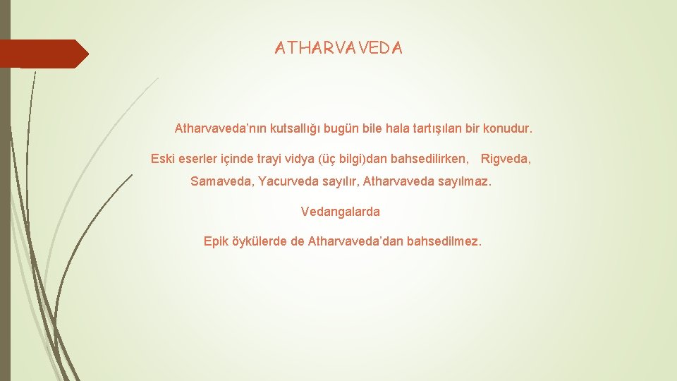 HN 134 VEDK EDEBYAT 8 HAFTA ATHARVAVEDA Prof