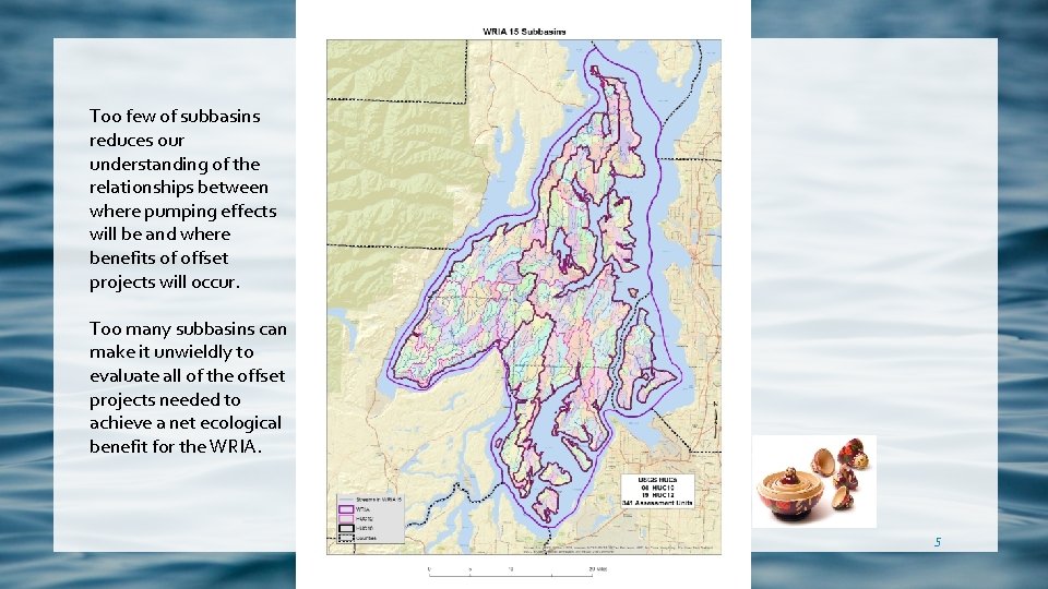 INTRO TO SUBBASINS WRIA 15 Streamflow Restoration Water