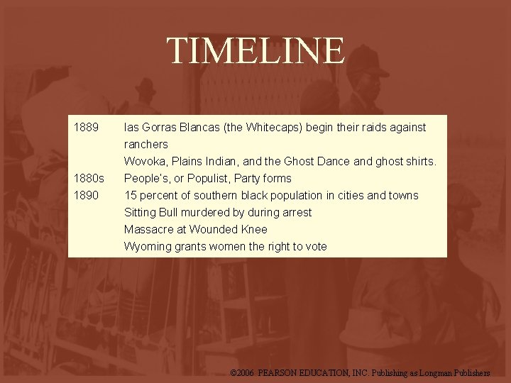 1877 1890 CHAPTER 17 Challenges to Government and