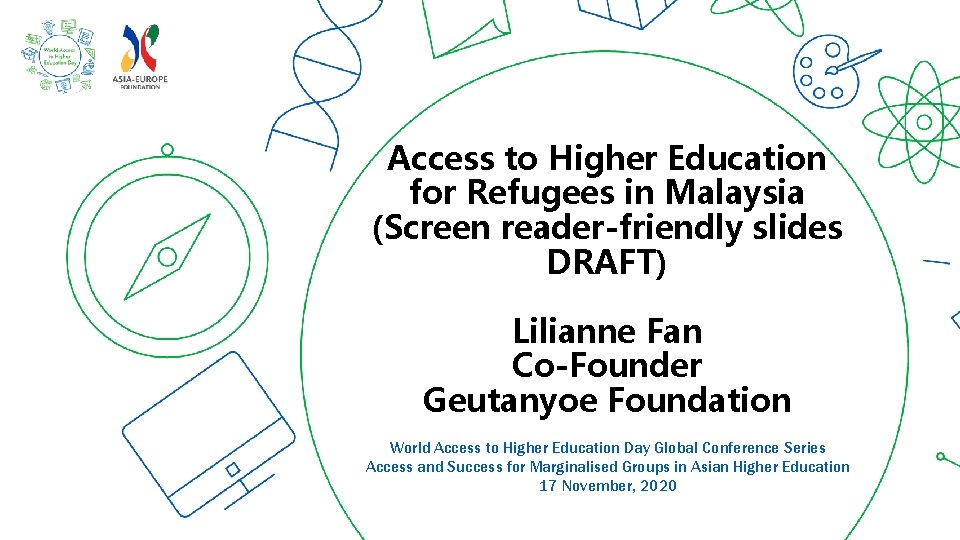 Access to Higher Education for Refugees in Malaysia