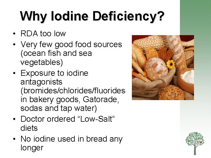 Iodine Salt and the Thyroid Gland Dr Greg