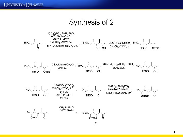 Total Synthesis of Discodermolide CHEM 635 Kelsey Roberts