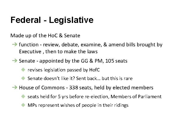 CLU 3 M UNIT 1 BRANCHES OF GOVERNMENT