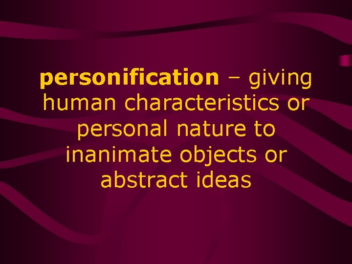 Figurative Language Vocabulary figurative speech or writing that