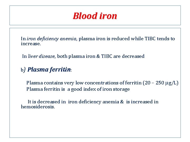 Iron Metabolism HMIM 224 Introduction Iron is an