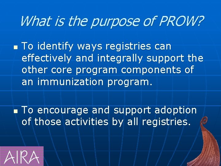 PROW Charting New Waters in Best Practices for