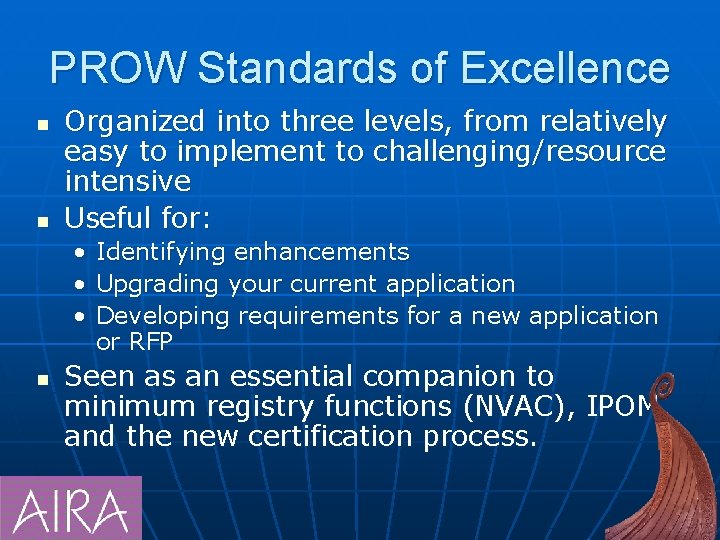 PROW Charting New Waters in Best Practices for