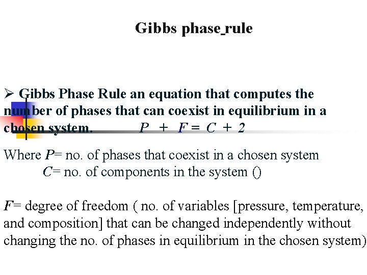 CHAPTER 8 Phase Diagrams 1 ISSUES TO ADDRESS