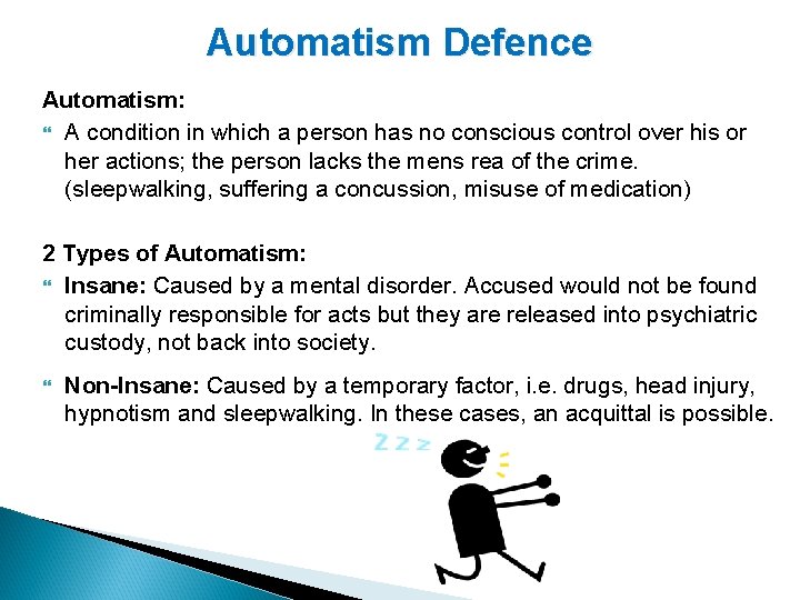 Criminal Defences Can committing a criminal offence ever