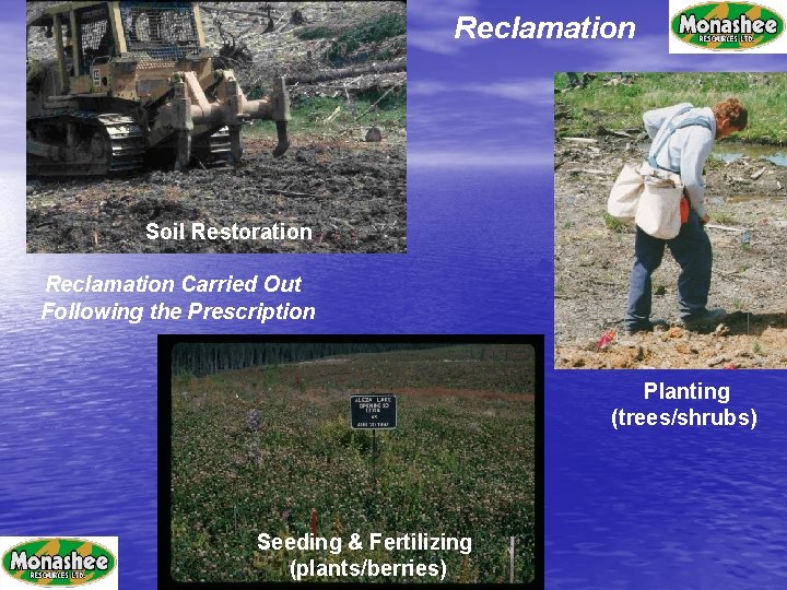SCEK Fund Forum 2004 Reclamation Impact Management Reclamation