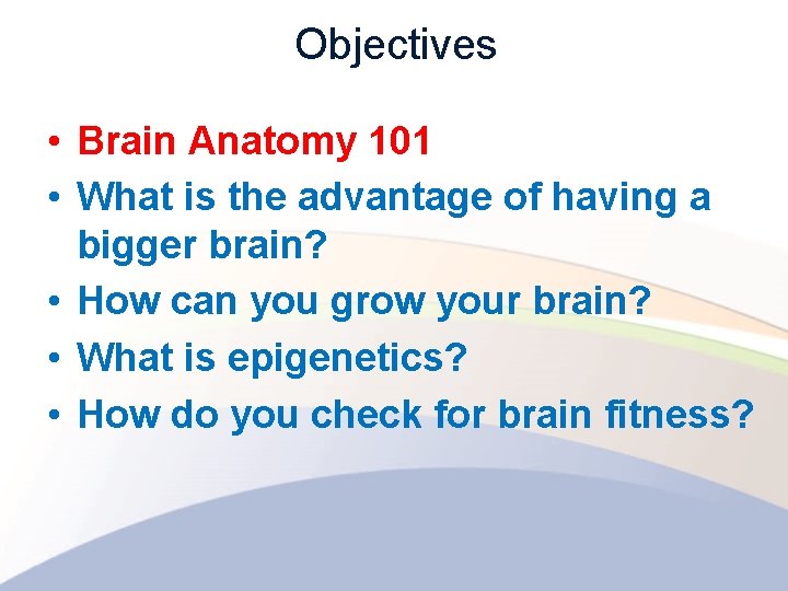 Brain Coach Training Lecture 1 Introduction to Brain