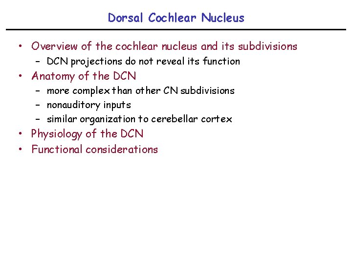 HST 722 Brain Mechanisms of Speech and Hearing