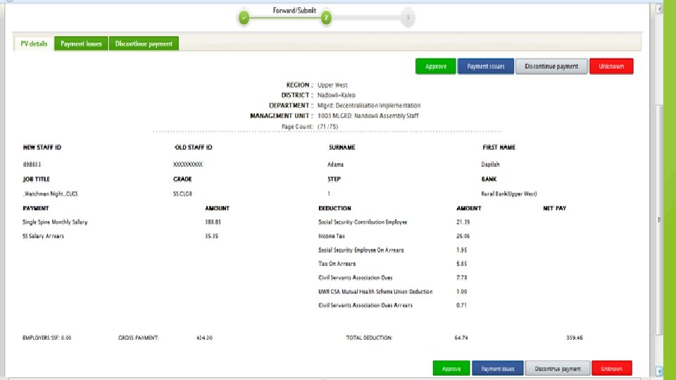 UNDERSTANDING THE ESPV SYSTEM PRESENTATION ON ELECTRONIC SALARY