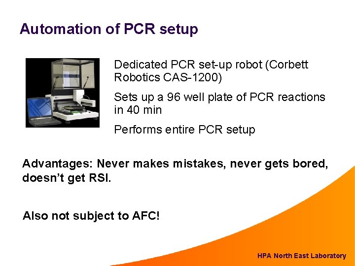 Current technology Molecular fingerprinting of Mycobacterium ...