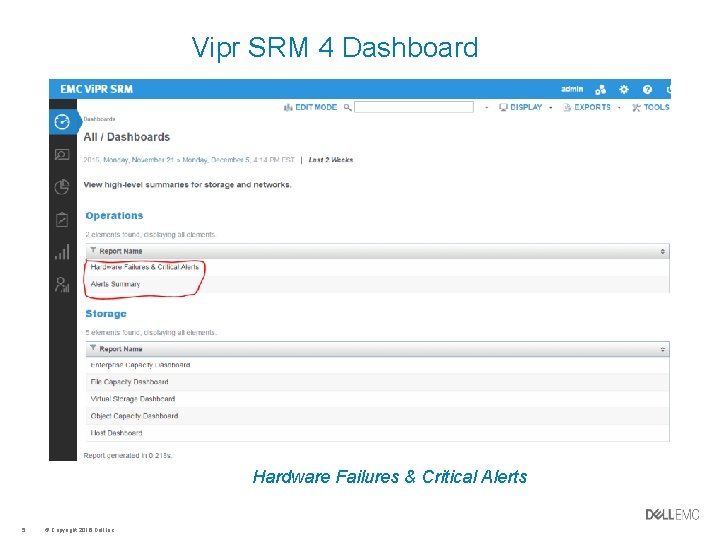The Benefits of Using the SRM 4 Dashboard