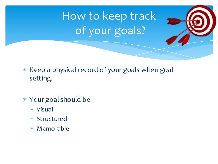 Goal Setting By Jeanne Goal Setting is Important