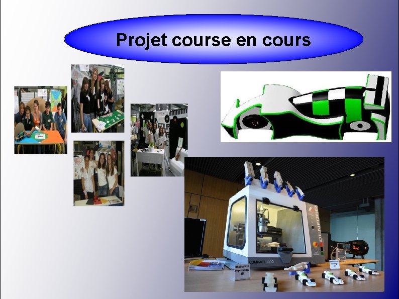 Projet course en cours Comme une vritable curie
