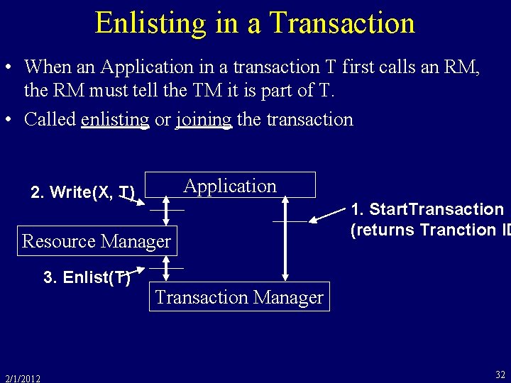 6 Two Phase Commit CSEP 545 Transaction Processing