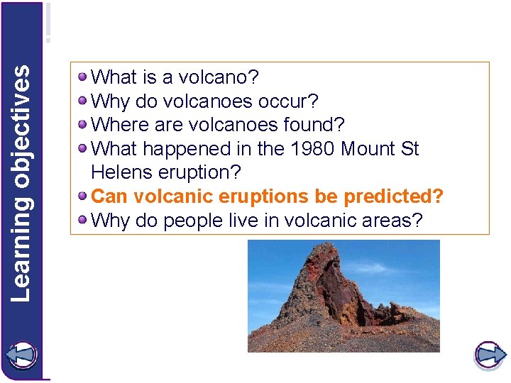 Learning objectives What are earthquakes and where do