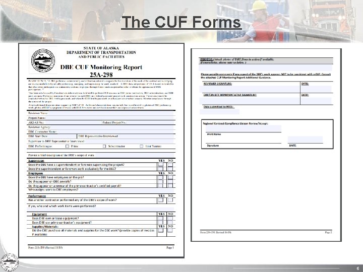 Alaska Department of Transportation Public Facilities Commercially Useful