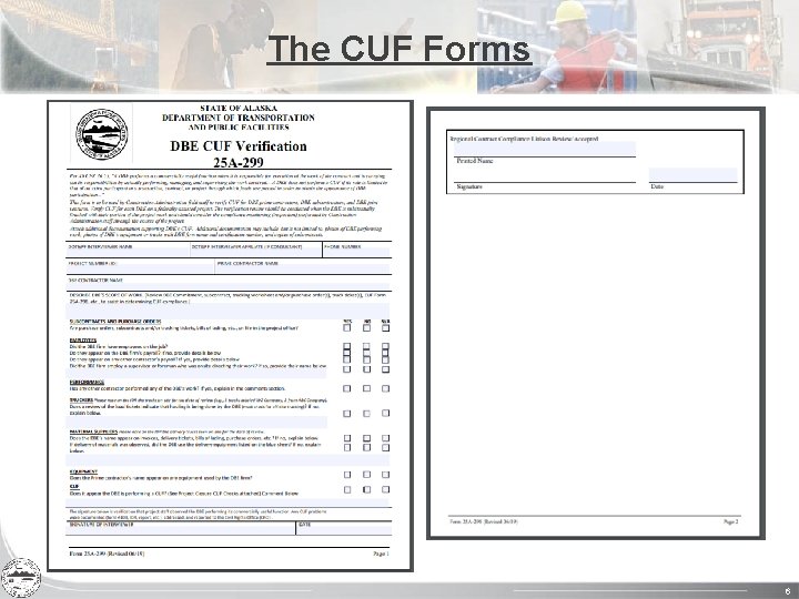 Alaska Department of Transportation Public Facilities Commercially Useful